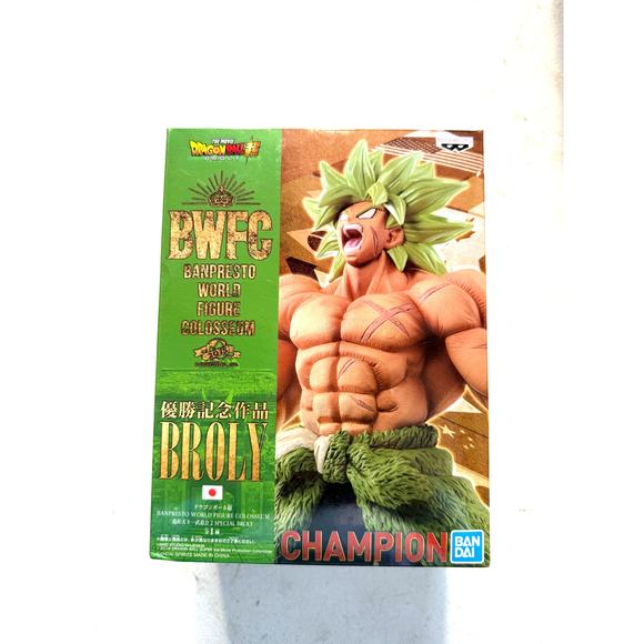 Banpresto | Toys | Banpresto Dragon Ball Super Bwfc 2 Champion Special Broly Figure New | Poshmark